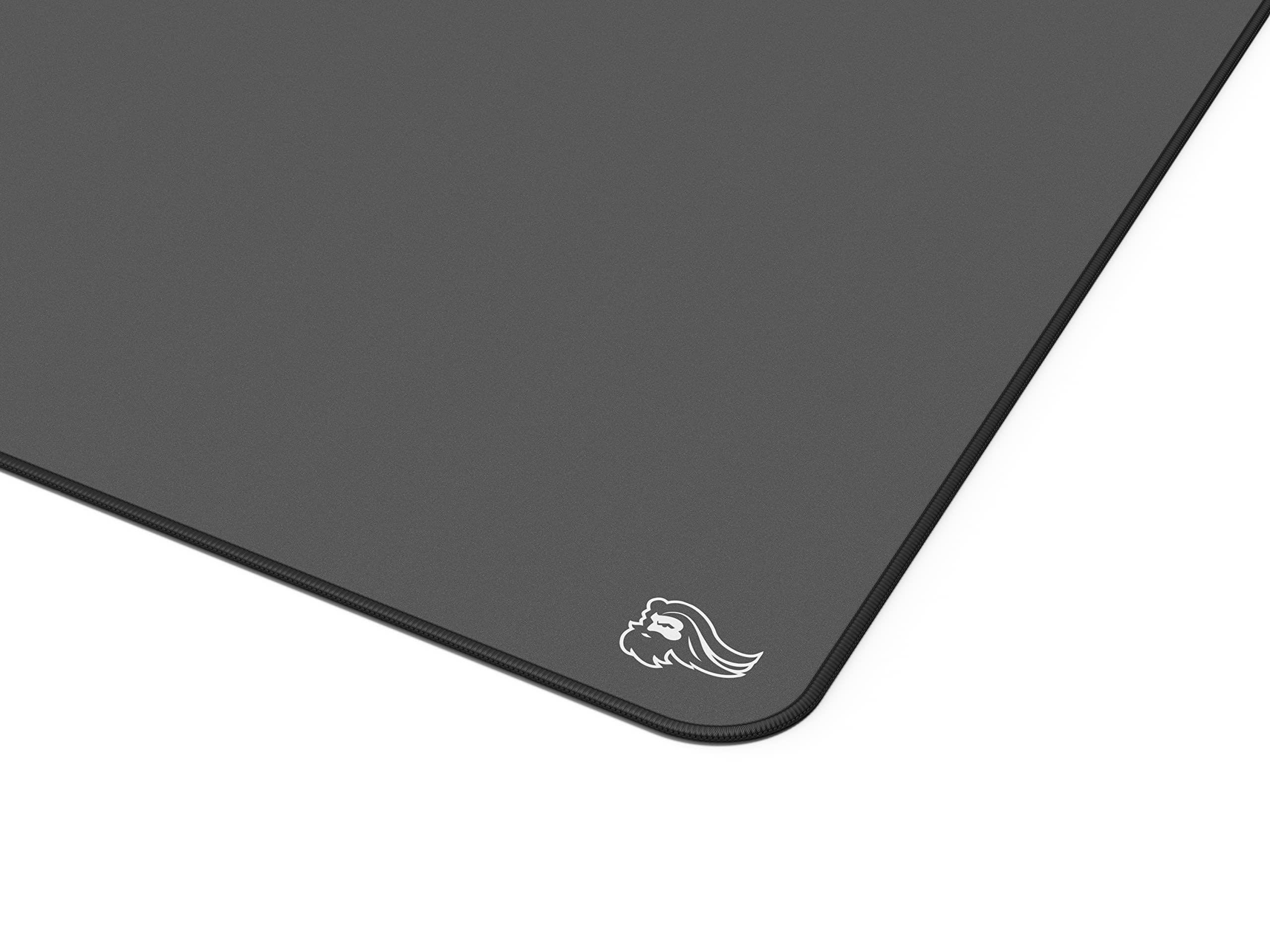 Glorious Elements Mousepad - XL Mouse Pad - Glass Infused Flexible Cloth Computer Desk Pad for Speed Gaming 15"x17" (ICE)