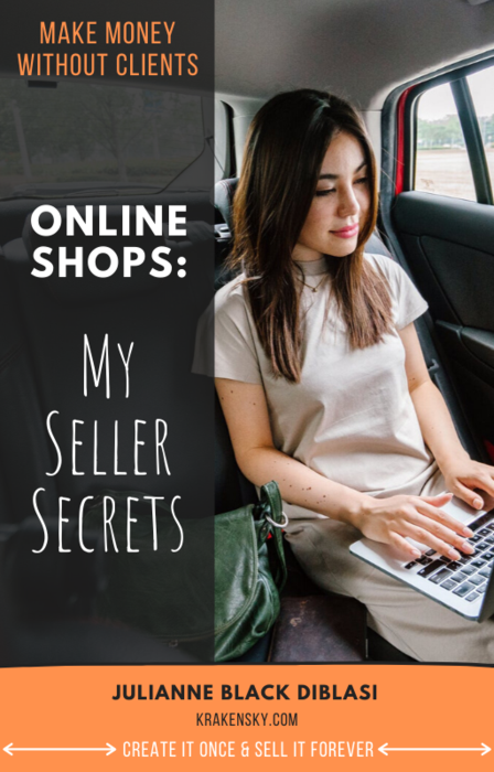 Online Shops - My Seller Secrets for Artists & Graphic Designers