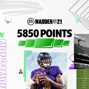 madden nfl 21: 5850 madden points - ps4 [digital code]