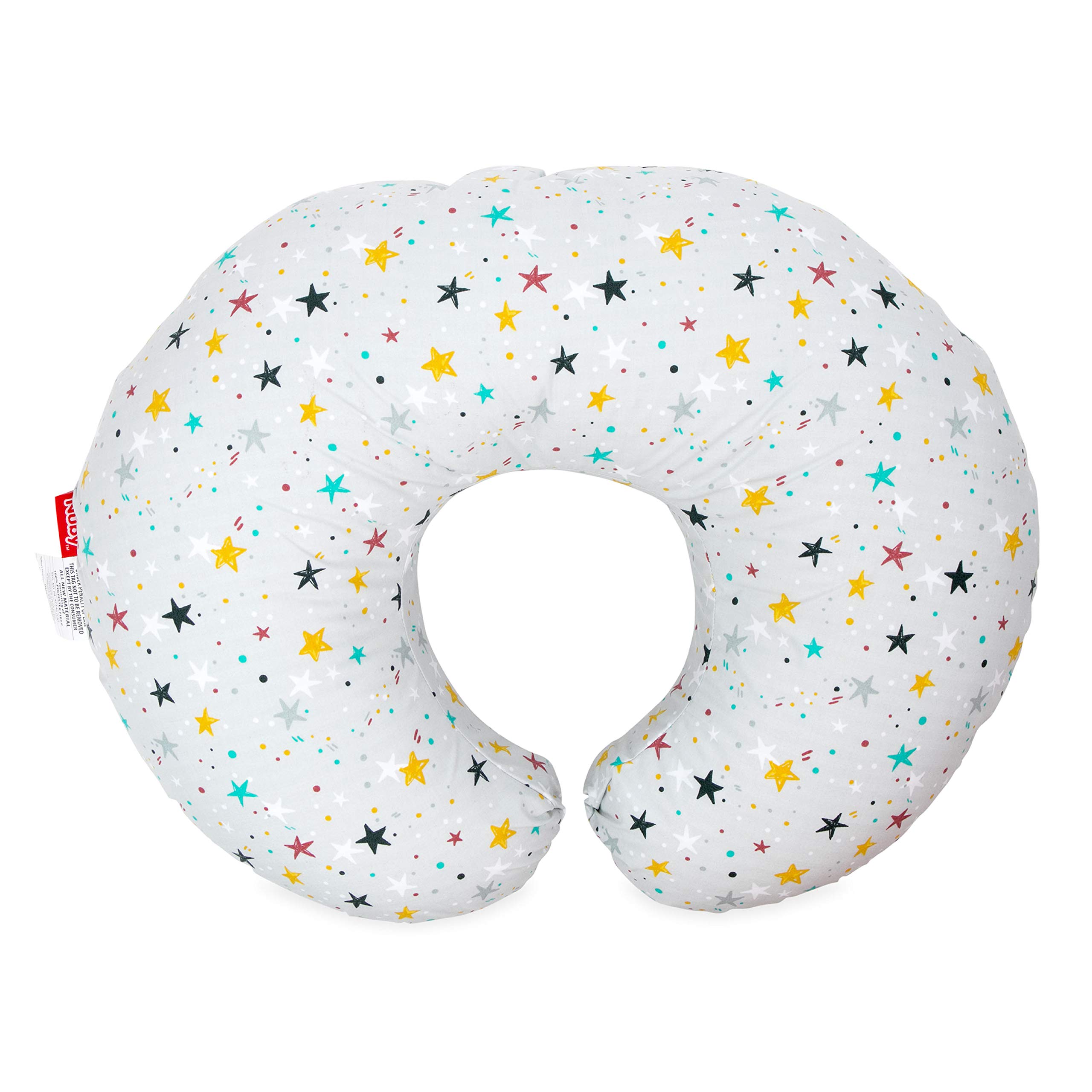 Nuby Support Pod Infant Breastfeeding Support Pillow by Dr. Talbot's, Star Print