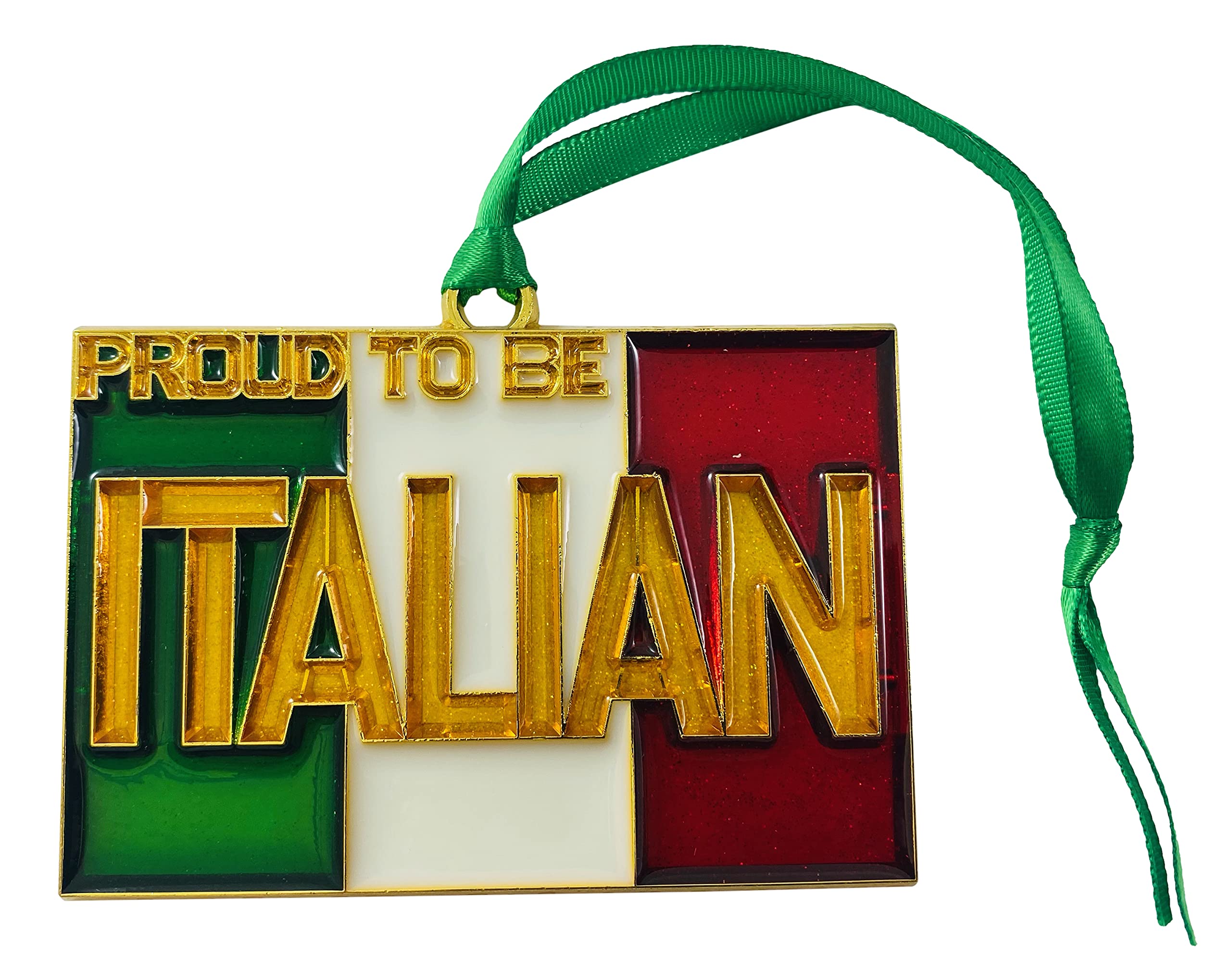 Proud to be Italian Ornament Italy Christmas Tree Holiday Decoration