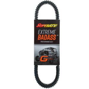 SuperATV Extreme Badass CVT Drive Belt for 2013-2019 Polaris Ranger XP 900 / XP 900 Crew | Replaces OEM Part #: 3211149 | Smooth Engagement | High Strength, Flexibility and Heat Resistance