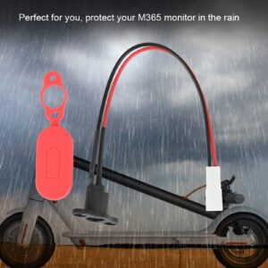 Connector Socket, Flexible Scooter Charging Port with Waterproof Cover for M365 Electric Scooter Accessory