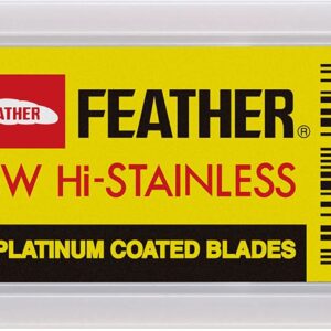 Feather Double Edge Safety Razor Blades 10 Count