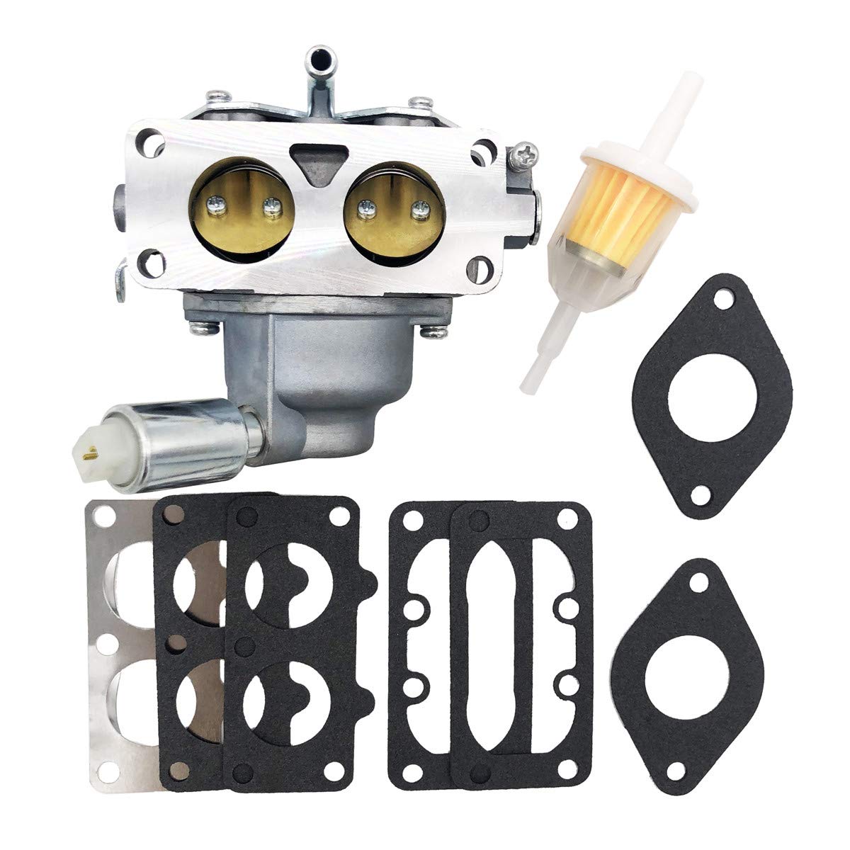 Carb Carburetor with Gaskets Replacement for 46 inch 960430257 960450045 Fit For Husqvarna YTH22V46 Tractor