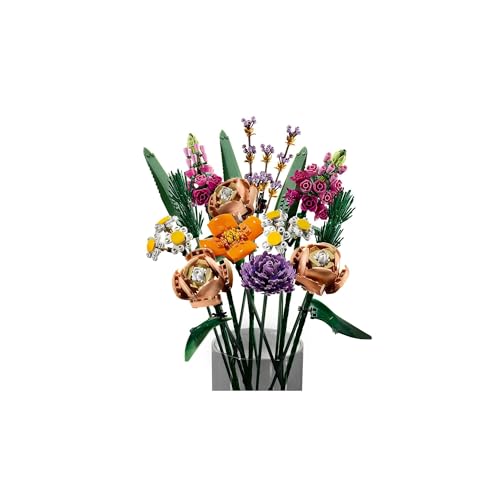 LEGO® Icons Flower Bouquet 10280 Building Kit; A Unique Flower Bouquet Gift and Creative Project for Adults