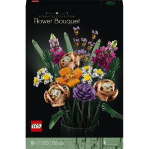 LEGO® Icons Flower Bouquet 10280 Building Kit; A Unique Flower Bouquet Gift and Creative Project for Adults