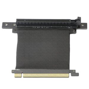 pci-e 16x riser card,pci express 3.0 16x extension cable 90 degree high speed riser card -70mm