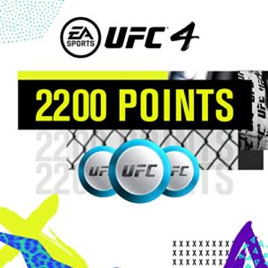 ea sports ufc 4: 2200 ufc points - ps4 [digital code]