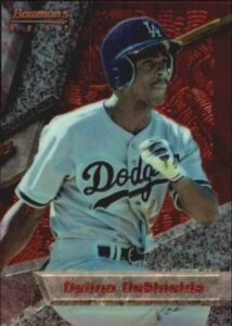 1994 bowman's best #r39 delino deshields los angeles dodgers mlb baseball card nm-mt