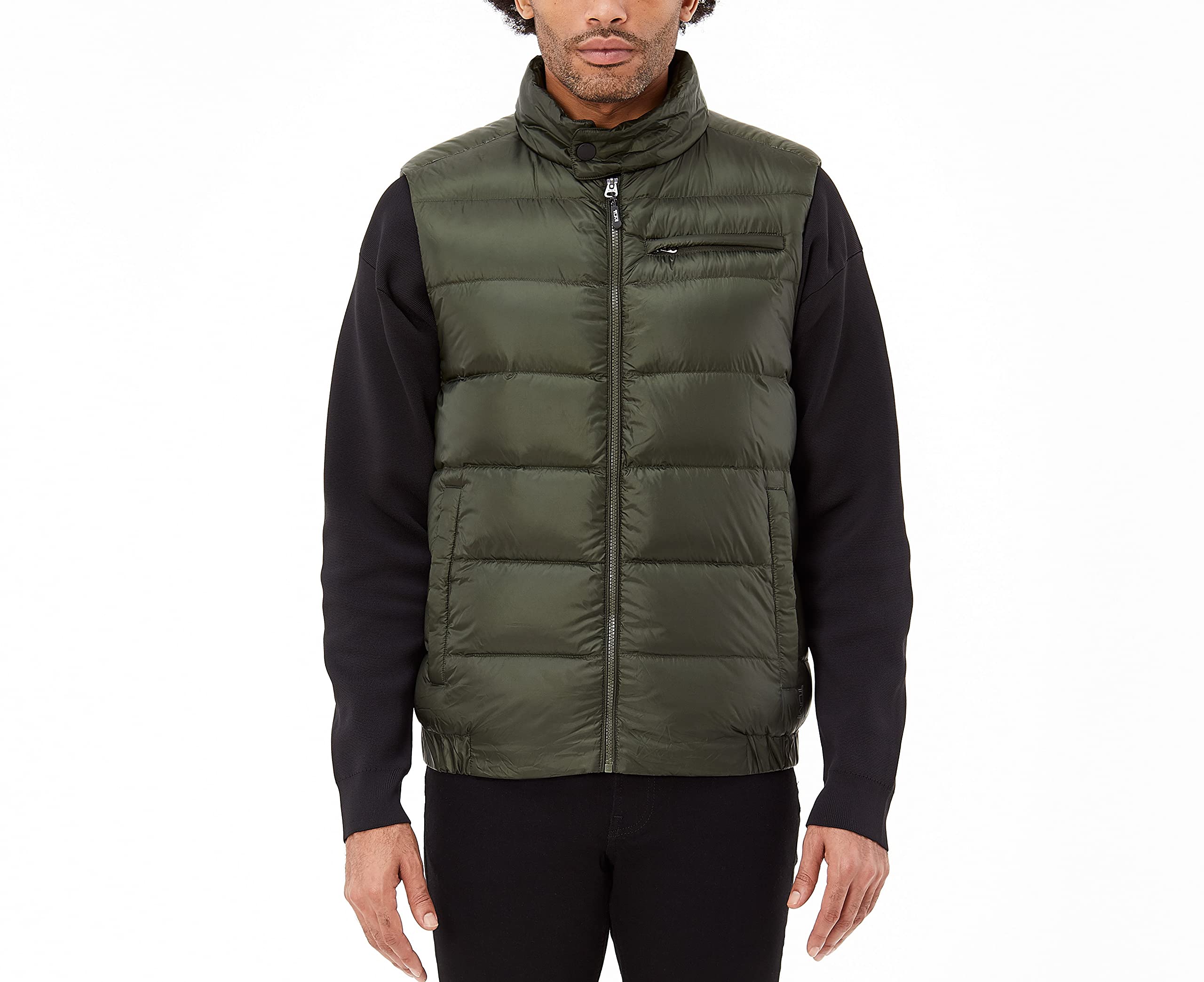 Tumi Men's TUMIPAX Vest, Dark Olive, Small