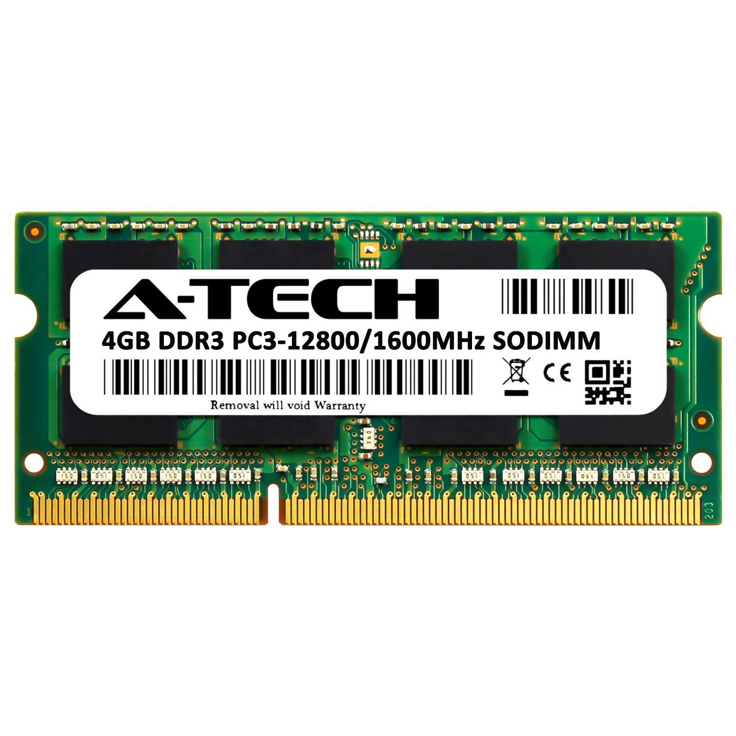 A-Tech 4GB RAM for Sony VAIO VPCEA46FM | DDR3 1600MHz SODIMM PC3-12800 204-Pin Non-ECC Memory Upgrade Module