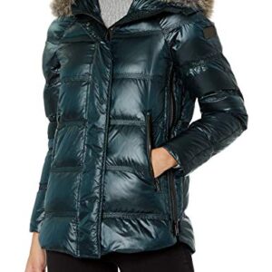 Tumi Women's Luxe Down Parka, Spruce, Large