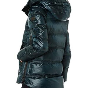 Tumi Women's Luxe Down Parka, Spruce, Large