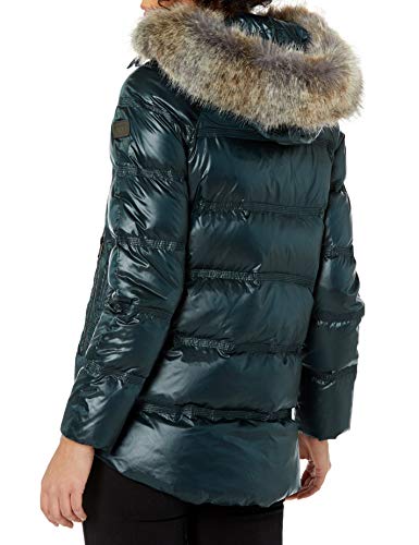 Tumi Women's Luxe Down Parka, Spruce, Large