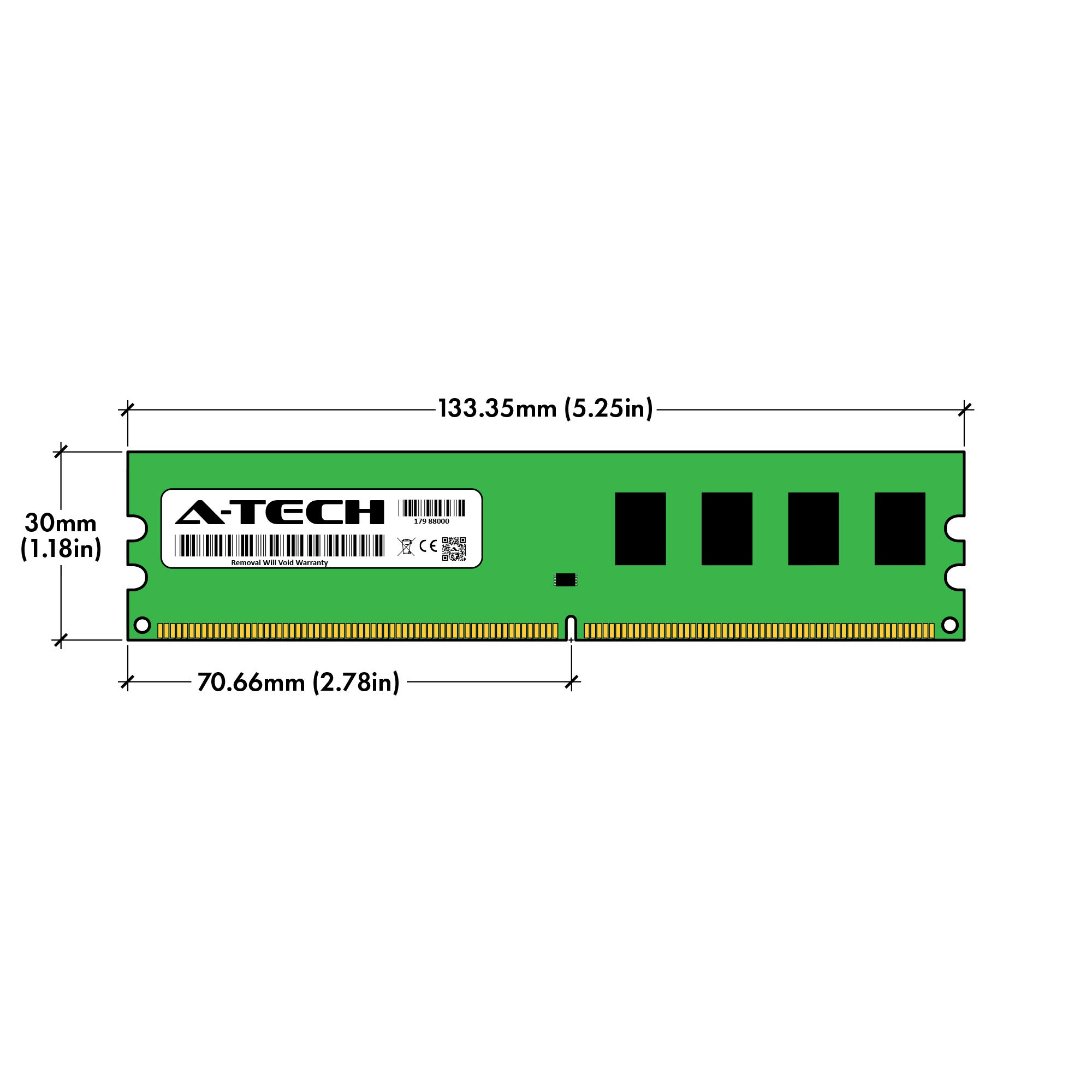 A-Tech 2GB RAM for HP Business DC7900 SFF | DDR2 800MHz DIMM PC2-6400 240-Pin Non-ECC UDIMM Memory Upgrade Module