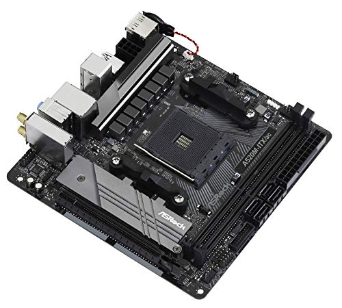 ASRock A520M-ITX/AC Supports 3rd Gen AMD AM4 Ryzen™ / Future AMD Ryzen™ Processors (3000 and 4000 Series Processors) Mini ITX Motherboard