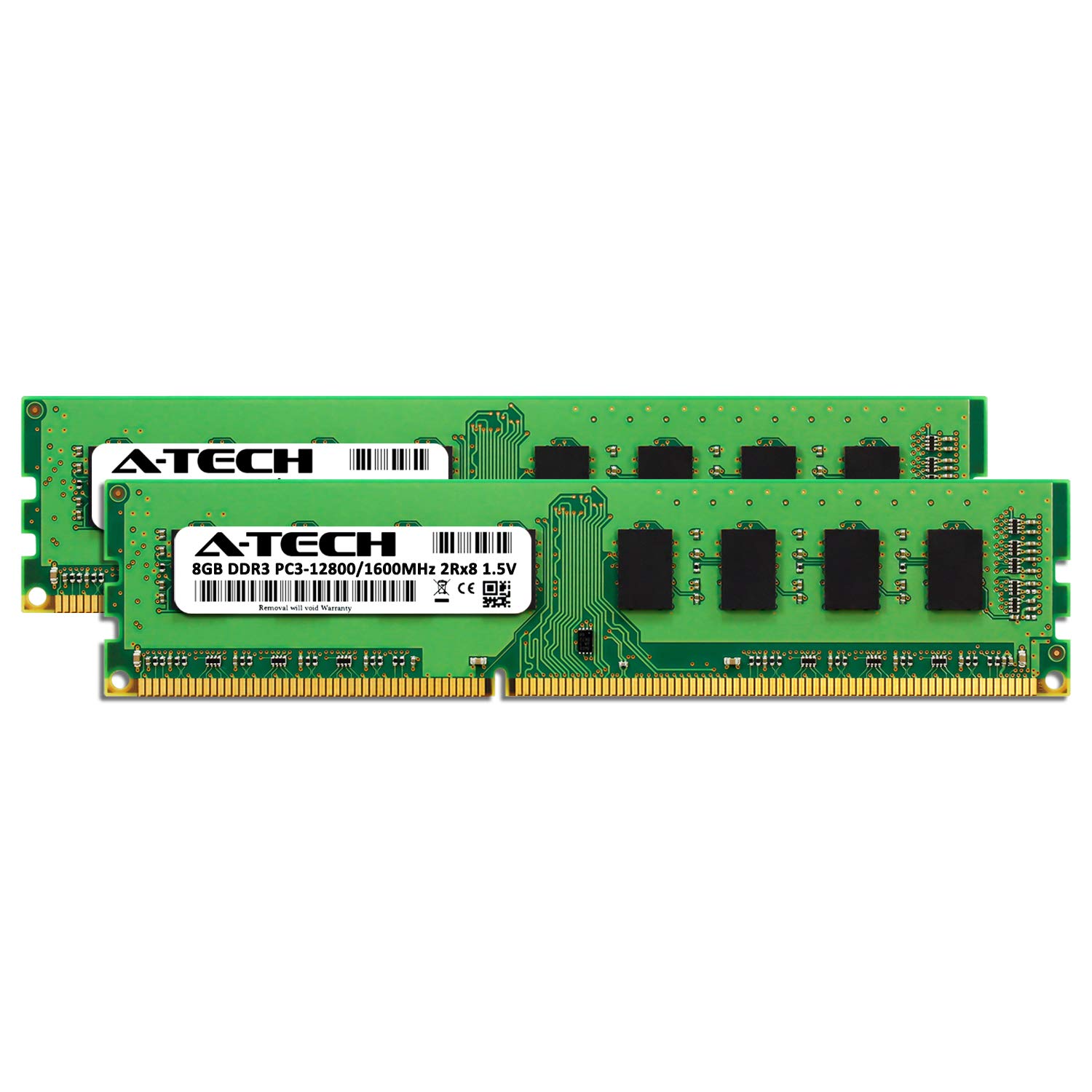 A-Tech 16GB (2 x 8GB) RAM for DELL XPS 8500 | DDR3 1600MHz DIMM PC3-12800 240-Pin Non-ECC UDIMM Memory Upgrade Kit