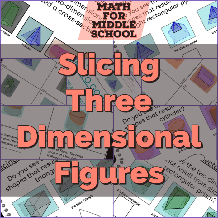 Slicing Three-Dimensional Figures with GOOGLE FORM for Distance Learning