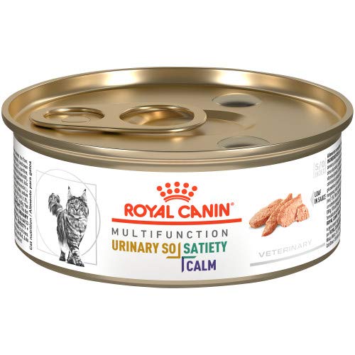 Royal Canin Feline Urinary SO + Satiety + Calm Loaf in Sauce Canned Cat Food, 5.8 oz