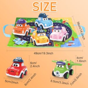 ZMZS Baby Toy Cars for 1 Year Old,Toddler Push and Go Toy Vehicle for 6 to 12 Months,Infant Rattle & Roll Toy Trucks,Preschool Learning Gift for 2 3 Years Old Boys Girls