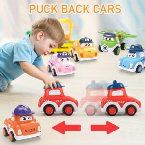 ZMZS Baby Toy Cars for 1 Year Old,Toddler Push and Go Toy Vehicle for 6 to 12 Months,Infant Rattle & Roll Toy Trucks,Preschool Learning Gift for 2 3 Years Old Boys Girls