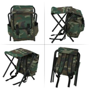 Plyisty Foldable Folding Fishing Stool, Camping Stool Portable Outdoor Folding Stool, for Fishing Camping