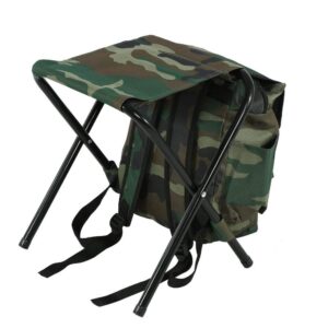 Plyisty Foldable Folding Fishing Stool, Camping Stool Portable Outdoor Folding Stool, for Fishing Camping