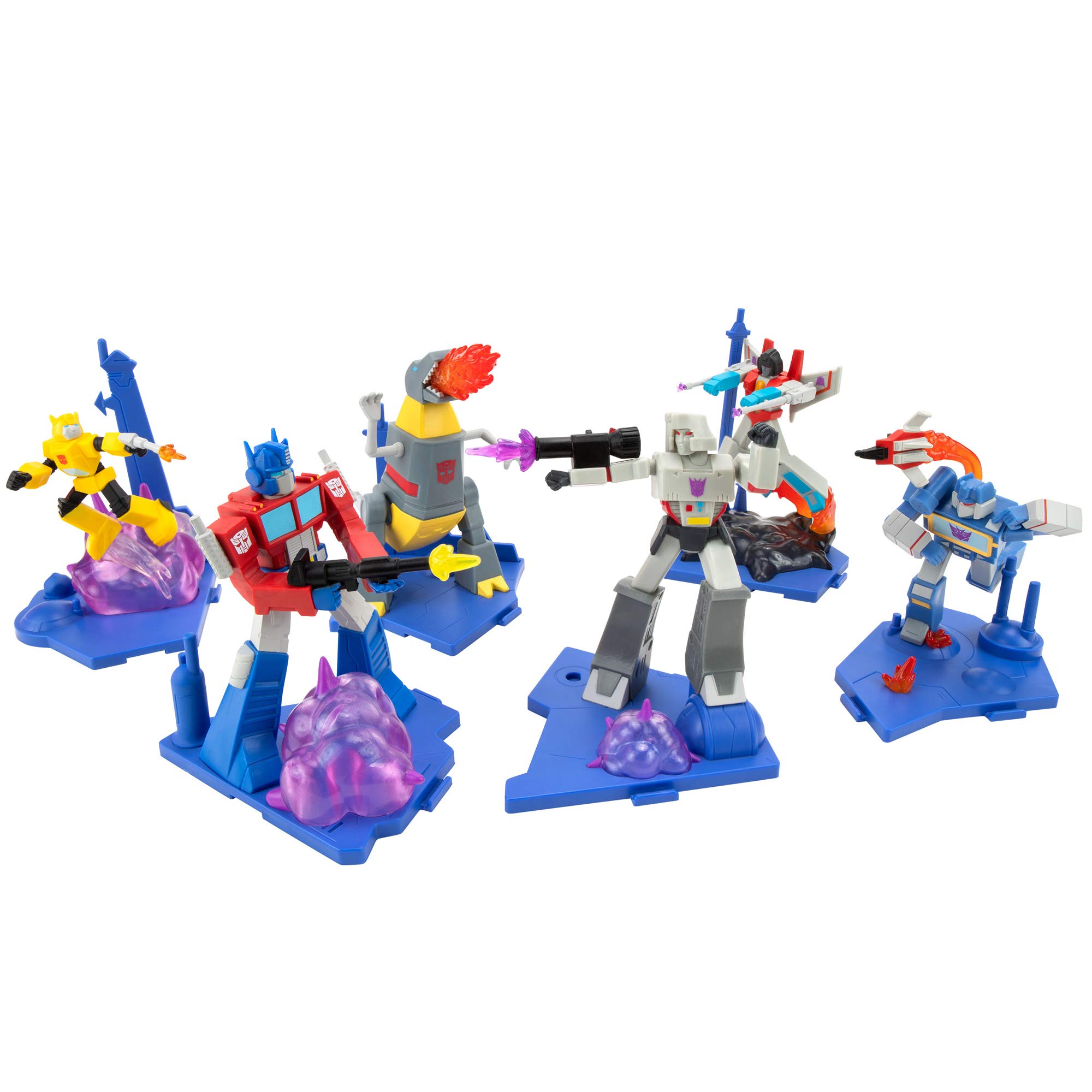 Zoteki Transformers Optimus Prime - 4” Collectible Figure - Collect All Series 1: Fan Favorite Characters Optimus Prime, Megatron, Starscream, Soundwave, Grimlock, Bumblebee, Mystery Chase Variant