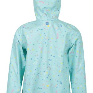 Mountain Warehouse Kids Raindrop Waterproof Rain Jacket & Pants Set Teal 3T-4T