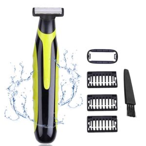 invoda electric shaver for men rechargeable razors face and body one blade trimmer waterproof wet & dry