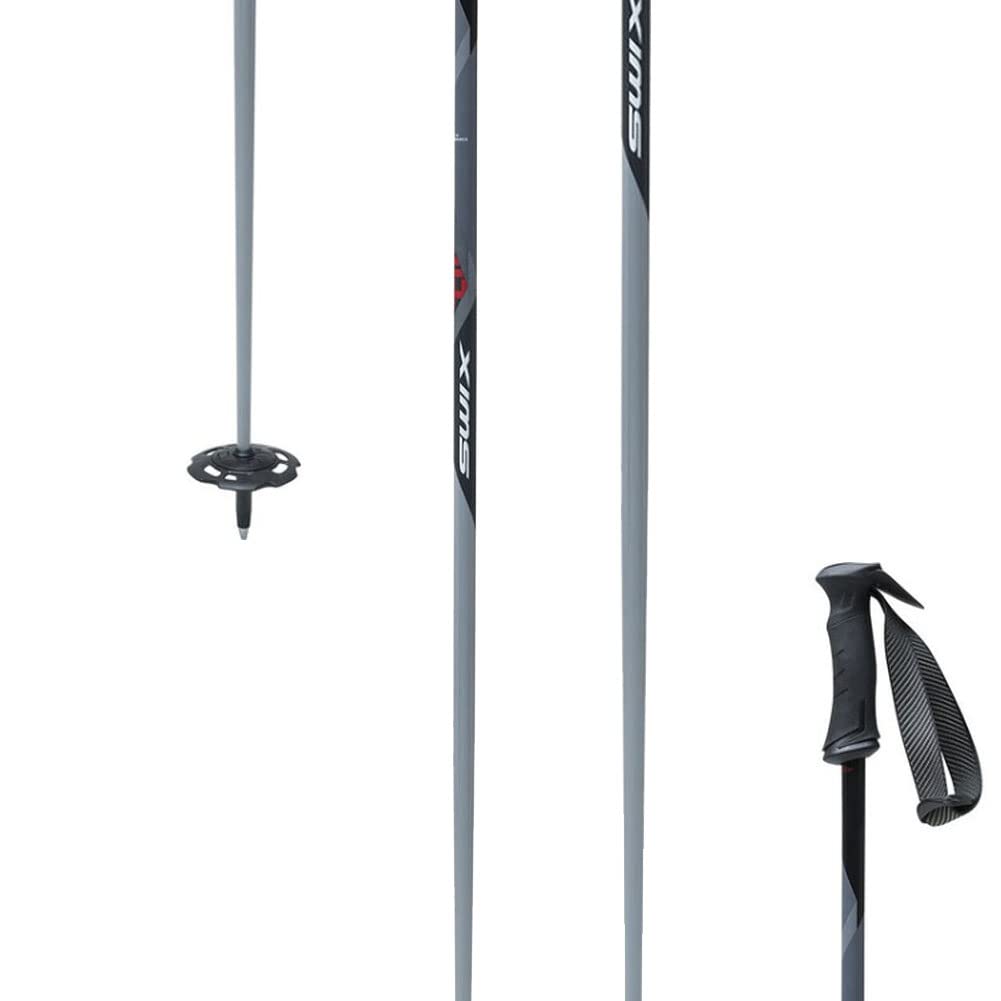 Swix Winter Sports Recreation Competition Alpine Skiing Off Trail Freeriding Techlite Pro Ms Aluminum Poles, 100cm