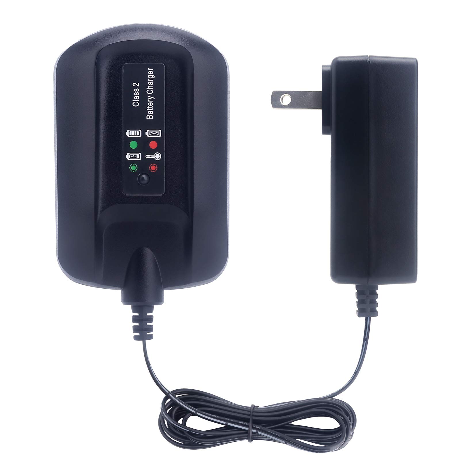 Yongcell WA3742 Charger Replacement for Worx WA3732 WA3875 Charger Compatible with Worx 18V 20V Lithium Power Share Battery WA3520 WA3525 WA3575 WA3578 WA3512.1