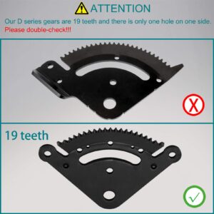 HQPASFY Steering Sector Pinion Gear Rebuild Kit Compatible with John Deere D Series Lawn Tractors Replaces# GX21924BLE, GX20053, GX20054, GX21994