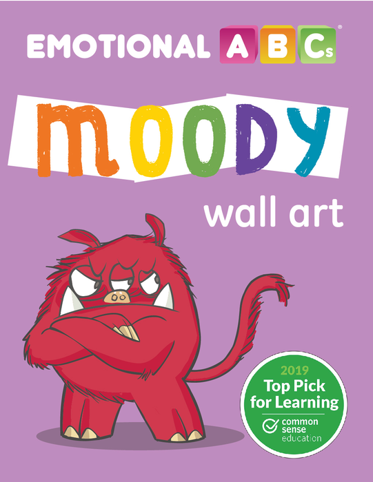 Emotional ABCs Moody Wall Art - Full Color