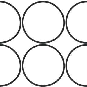 AppliaFit O-Rings Compatible with 3M Aqua-Pure 63597-174C and 63597-174P for Aqua-Pure Water Filters AP101T, AP11T, AP102T and More. Also Compatible with Watts Premier WP252235 (6-Pack)