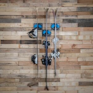 Gravity Grabber - Ultimate Ski & Snowboard Wall Rack | Secure, Non-Slip Storage | Fits Any Ski/Board | Garage Organization | Ski Storage Rack | Snowboard Storage Rack | Winter Gear Organizer | 3 Pck