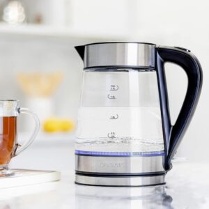 Kalorik 1.7L Rapid Boil Electric Kettle with Blue LED, in Stainless Steel (JK 46670 SS)