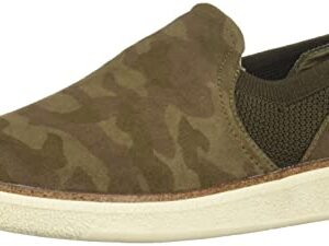 Dr. Scholl's Shoes Women's Seeing Stars Sneaker, Olive Camo, 10