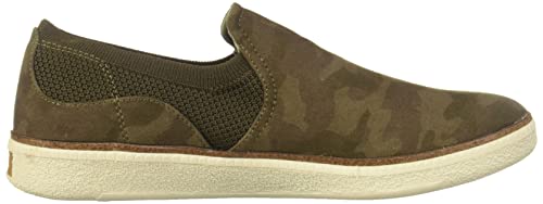 Dr. Scholl's Shoes Women's Seeing Stars Sneaker, Olive Camo, 10