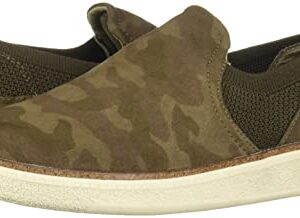 Dr. Scholl's Shoes Women's Seeing Stars Sneaker, Olive Camo, 10