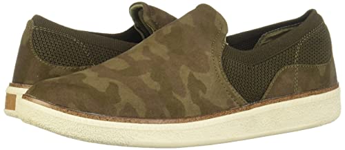 Dr. Scholl's Shoes Women's Seeing Stars Sneaker, Olive Camo, 10