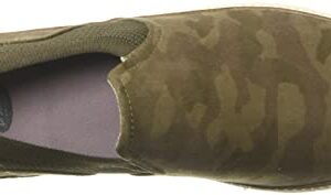 Dr. Scholl's Shoes Women's Seeing Stars Sneaker, Olive Camo, 10