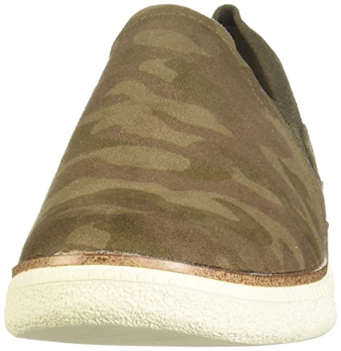 Dr. Scholl's Shoes Women's Seeing Stars Sneaker, Olive Camo, 10