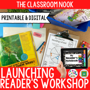 launching reader's workshop | printable or digital (google classroom option)