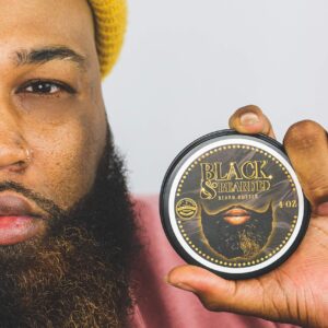 Black & Bearded Beard Butter: Beard Care for Black Men 4oz