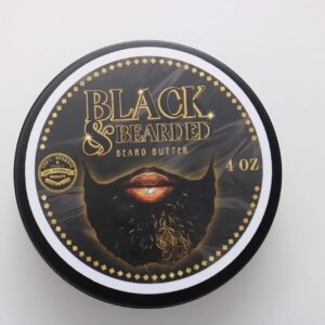 Black & Bearded Beard Butter: Beard Care for Black Men 4oz