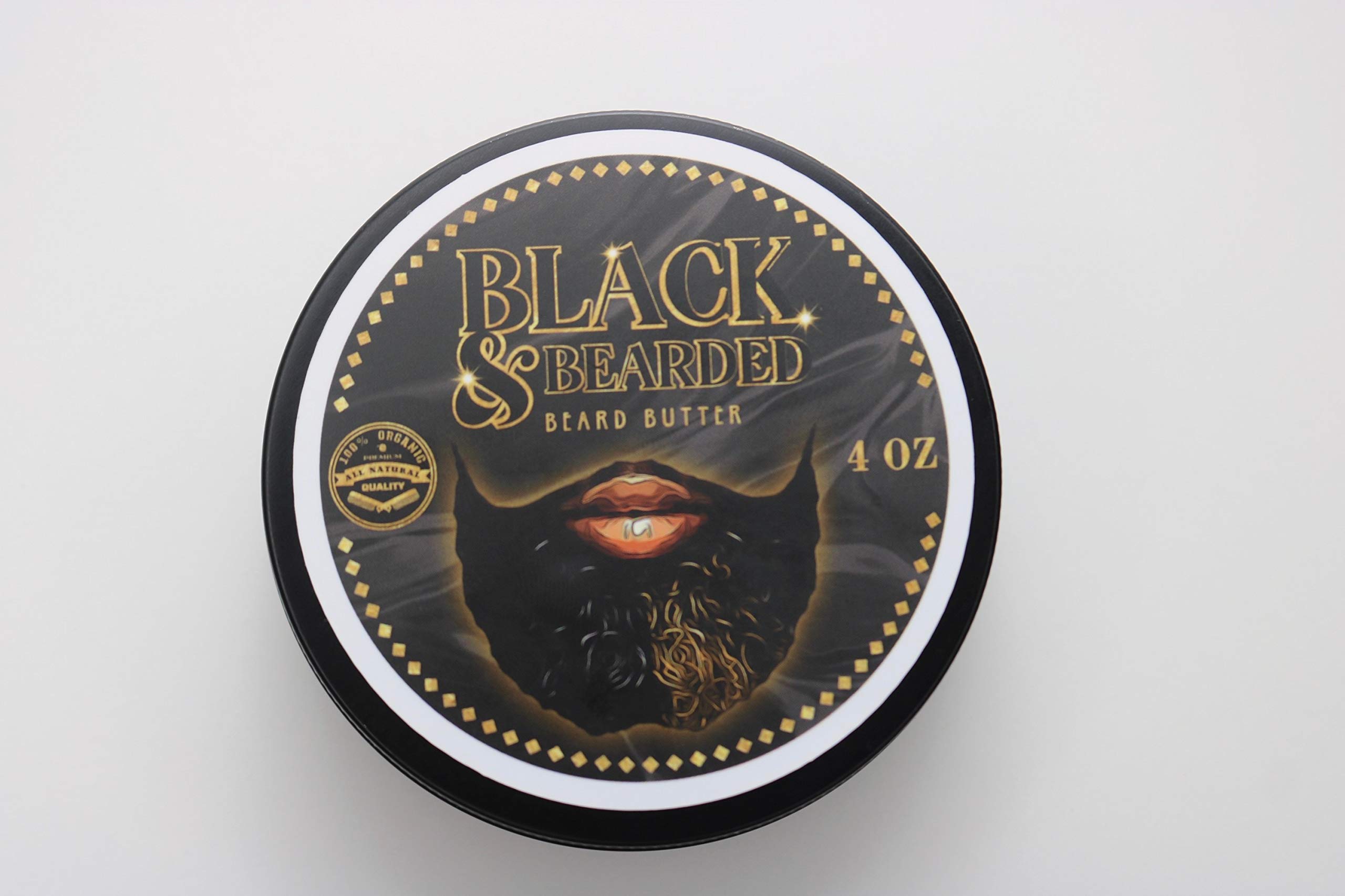 Black & Bearded Beard Butter: Beard Care for Black Men 4oz