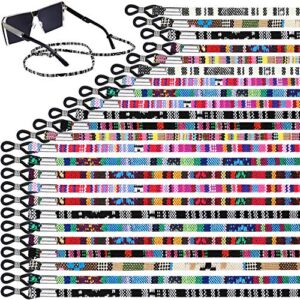 frienda glasses strap eyewear retainer eyeglass holder eye glasses lanyard chain eyeglass cord lanyard multicolored sunglasses strap for women men (24 pieces)