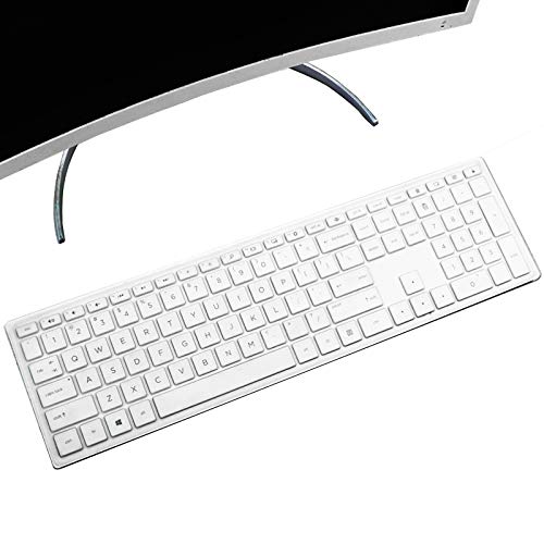 Keyboard Cover for HP Pavilion 27" All in One Desktop HP Pavilion 27-xa0014/27 Xa0055Ng/0370Nd/0076Hk/0010Na, HP Pavilion 24-inch 24-xa0020 Xa0002A Xa0032 xa0013w,HP Pavilion Wireless Keyboard-Clear